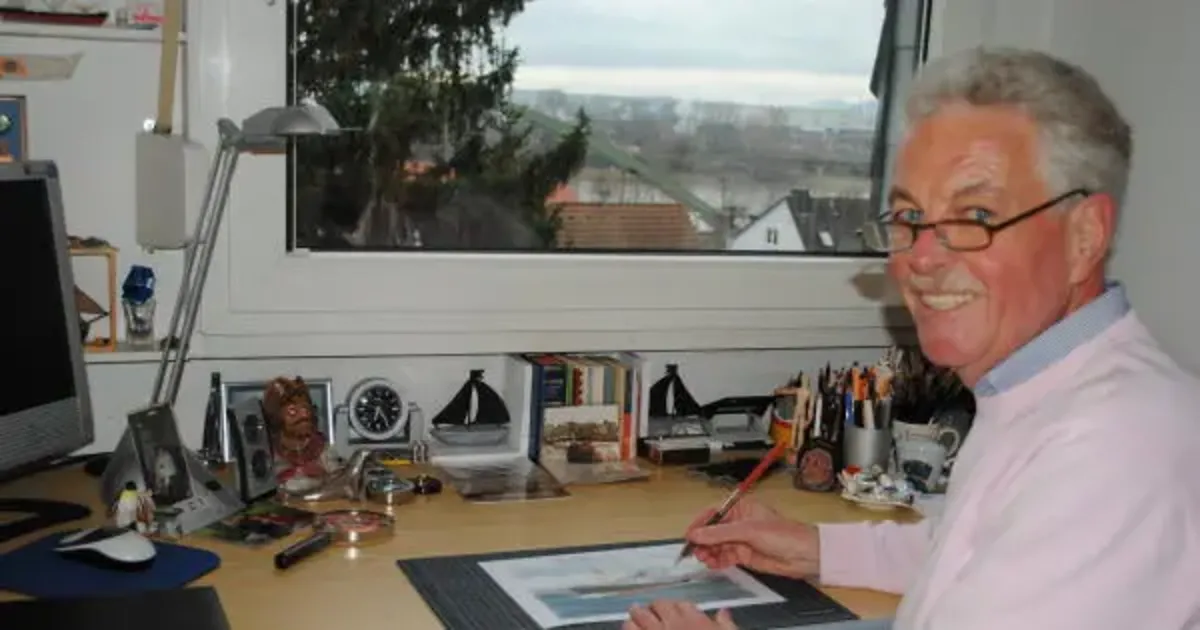 Henry Albrecht bringt viele Schiffe zu Papier - Kreis Neuwied - Rhein ...