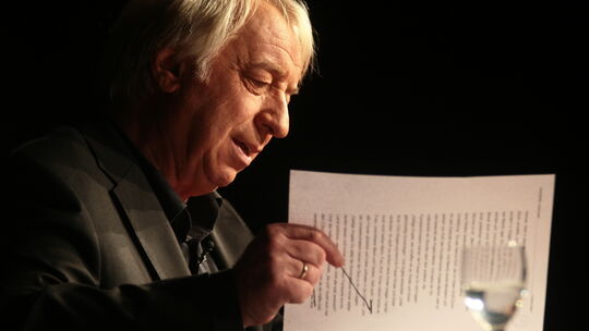 Richard Rogler wollte in Rhaunen eigentlich kein Wort über Politik ...