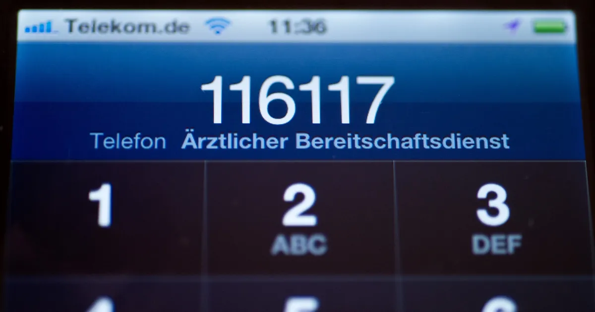 Neue Nummer für Bereitschaftsdienst der Ärzte: 116 117 gilt in Koblenz ...