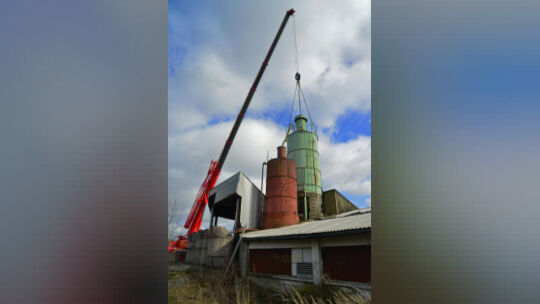 Kappel: Verrostete Zementsilos wurden endlich abgebaut - Rhein-Hunsrück ...