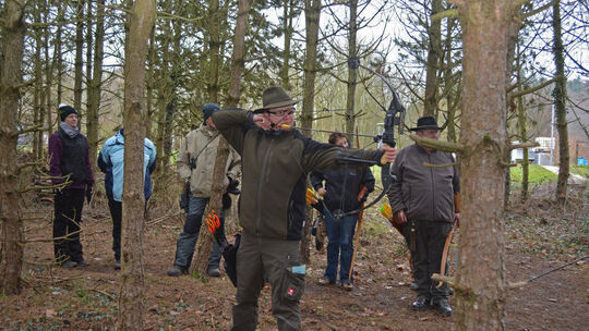 Bogenschießen: Abwechslungsreiche Jagdszenen im Wald - Archiv - Rhein-Zeitung