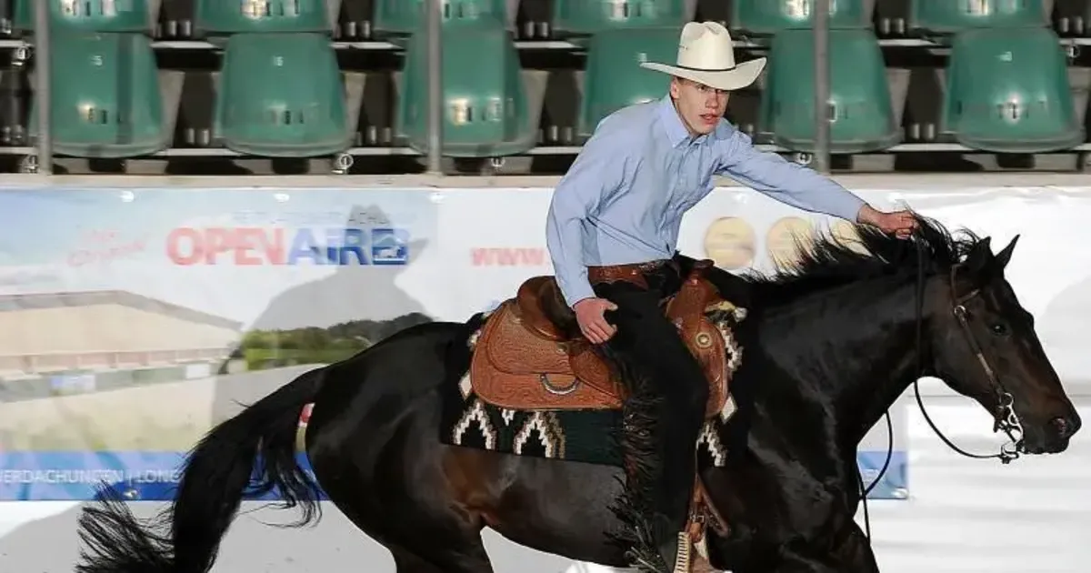 Außergewöhnliches Talent: Mit 15 schon ein Champion im Westernreiten ...