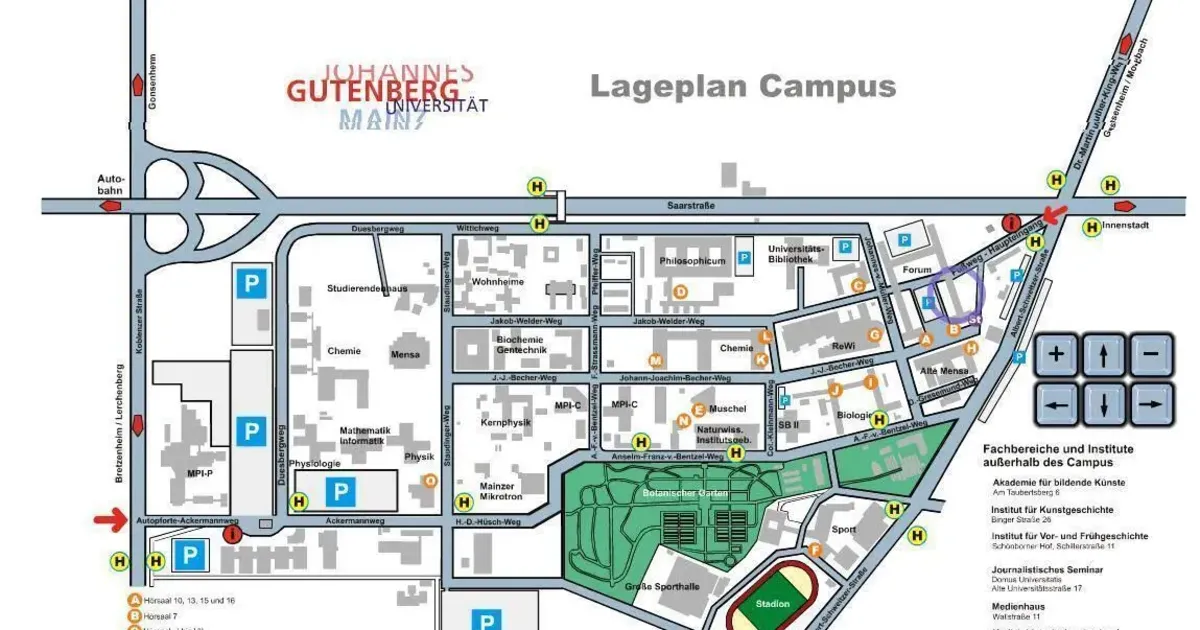 Das Leben auf dem Mainzer Campus - von A bis Z - Archiv - Rhein-Zeitung