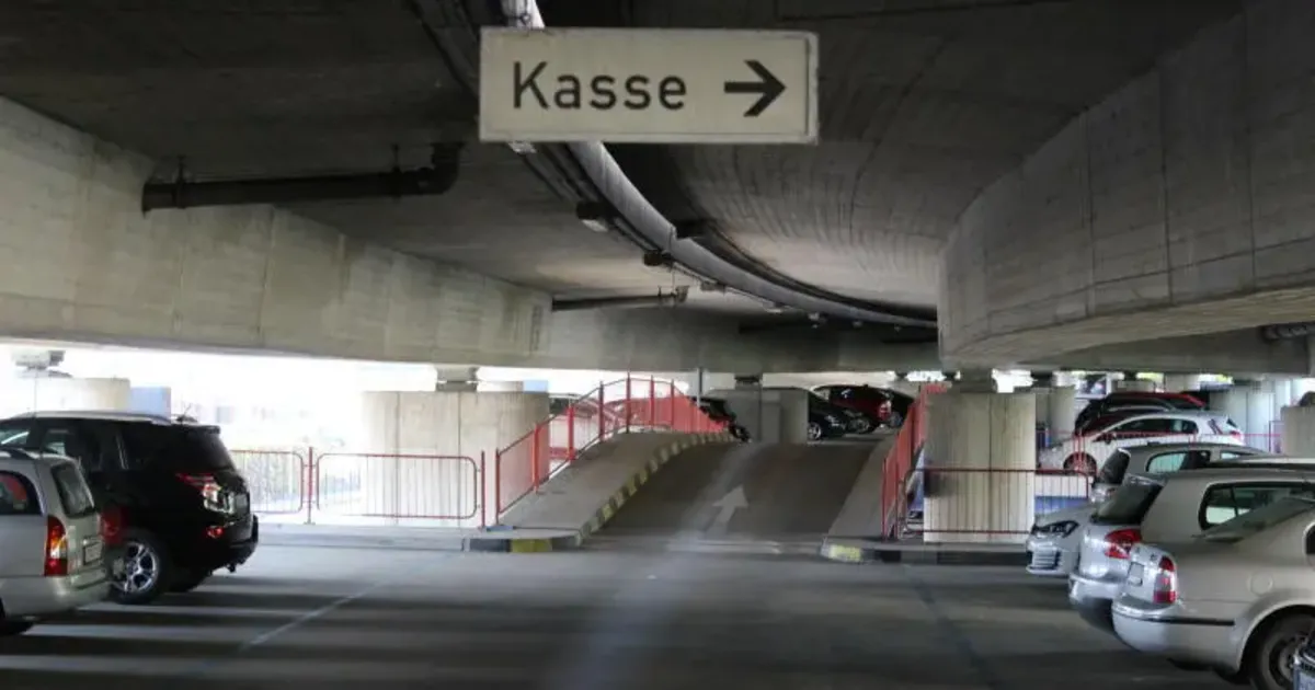 Koblenz Parkhaus Rampe