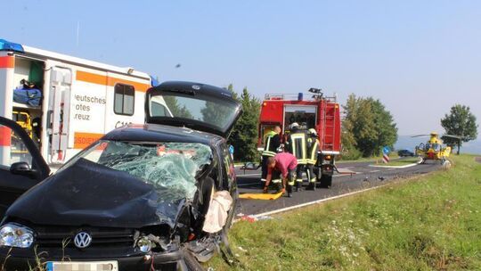 Kollision: Autofahrer schwer verletzt - Kreis Altenkirchen - Rhein-Zeitung