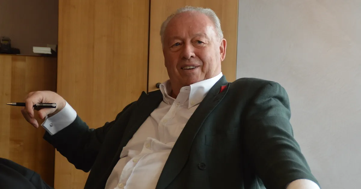 Porträt Besuch beim Vorstandsvorsitzenden der Meffert AG Farbwerke Bad ...