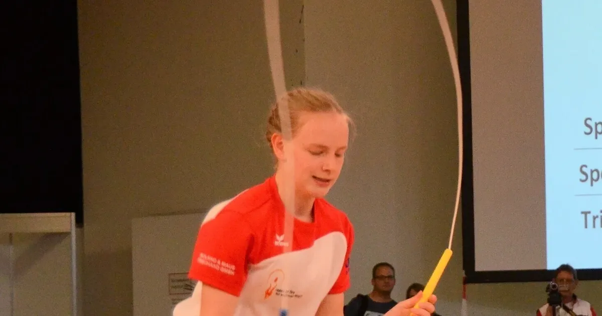 Rope-Skipping Bronzemedaille für Maike Preuss - Katrin Ryan auf Platz ...