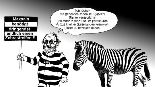 Humor Grabowskis Karikaturen bringen Ereignisse aus der Heimat auf den ...