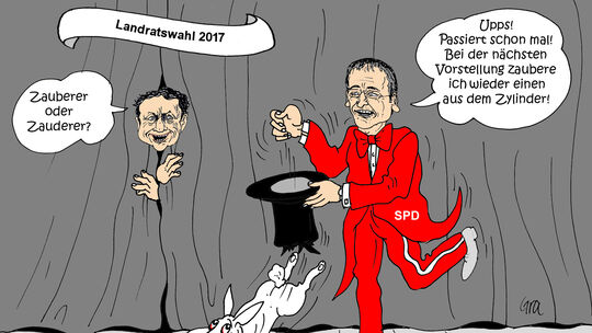 Humor Grabowskis Karikaturen bringen Ereignisse aus der Heimat auf den ...