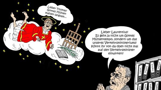 Humor Grabowskis Karikaturen bringen Ereignisse aus der Heimat auf den ...