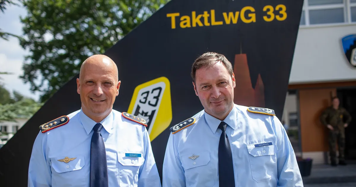 Militär Generalleutnant Ingo Gerhartz kommt zum Antrittsbesuch nach ...