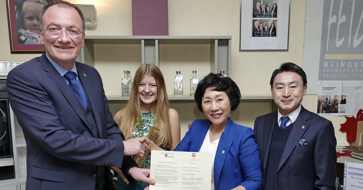 Unternehmerin Jan Bean baut eine Vinothek auf der Partnerinsel Jeju ...