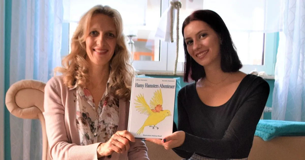 lernen die Kleinen beim Lesen - Neues Kinderbuch der 19-jährigen Céline ...