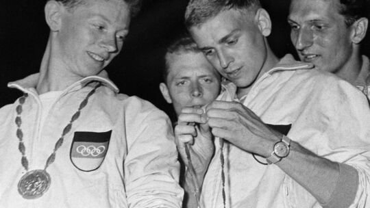 Bernd Cullmann ist noch immer sehr aktiv: Olympiasieger Bernd Cullmann ...