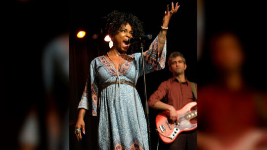 US-Sängerin Kat Riggins hat dem Publikum in Birkenfeld einen furiosen ...