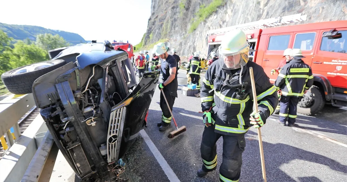 Unfall B42 Heute