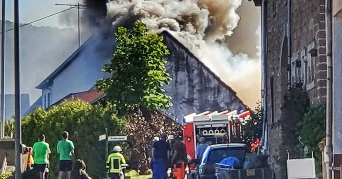 Brand in Sien - Nahe-Zeitung - Rhein-Zeitung