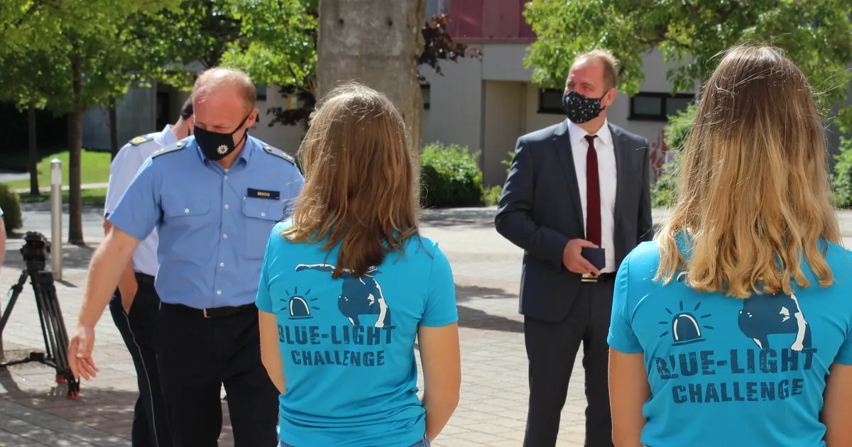 Erste "Blue-Light-Challenge" am Hahn begeistert jugendliche Teilnehmer ...
