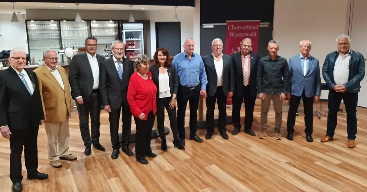 Chorgruppe West ehrt 16 Jubilare im Bürgerhaus Wirges: Chorgruppe West ...