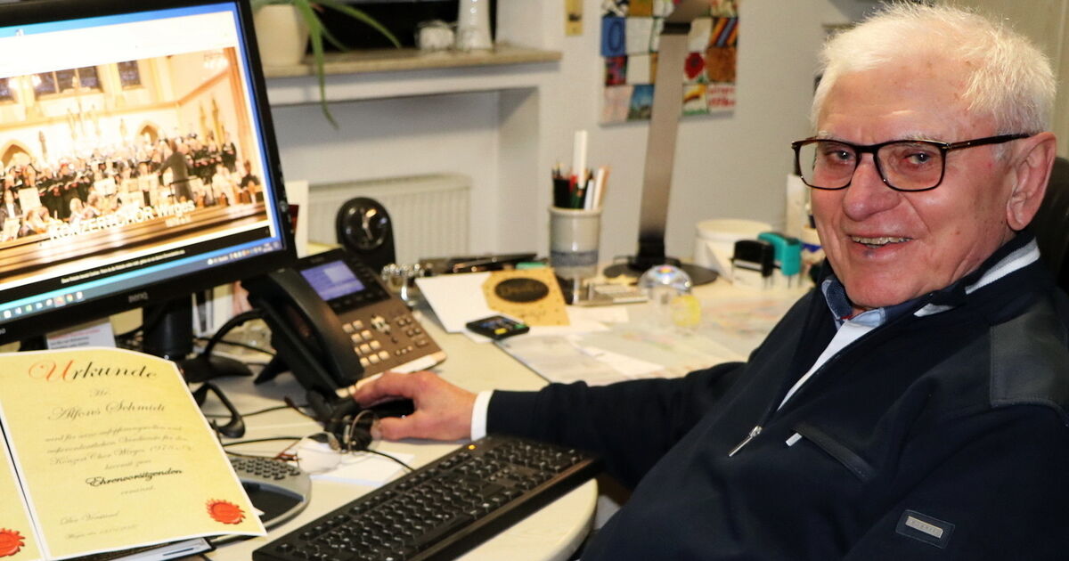 Alfons Schmidt war lange Vorsitzender des Konzertchors Wirges - Zum ...
