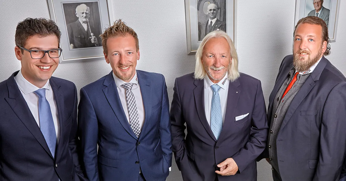 Unternehmer Klaus Koch übergibt Führung an seine Söhne Thorsten und ...
