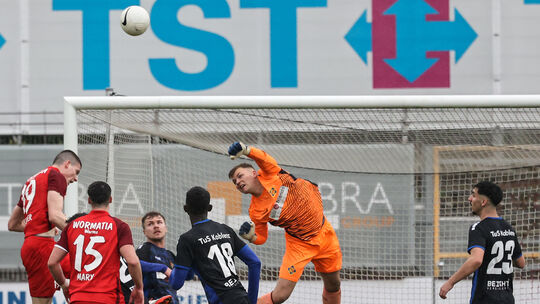 Not-Abwehr der TuS Koblenz mit Licht und Schatten – 1:4 in Worms ...