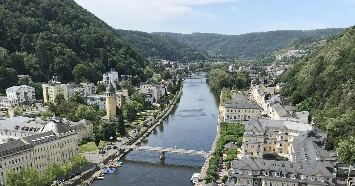 Bad Ems feiert das Welterbe: Vom Gabelstapler aus vor die Linse ...