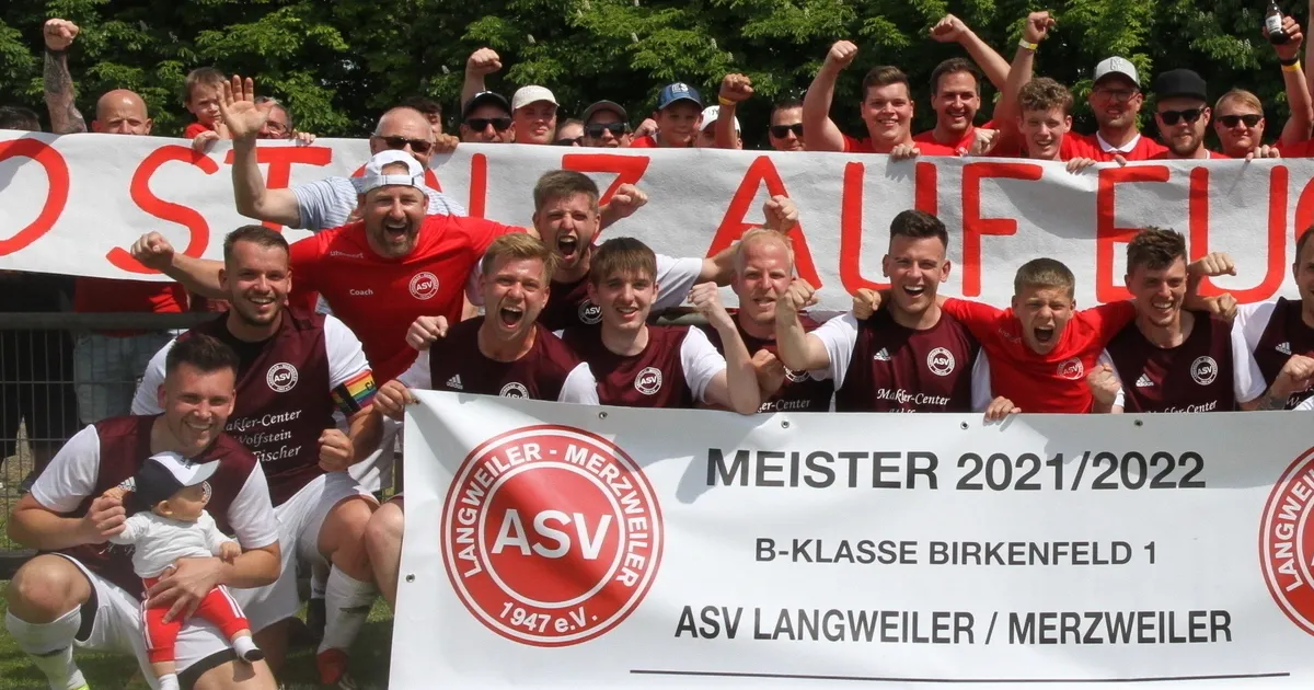 ASV Langweiler/Merzweiler ist Meister - B-Klassen - Rhein-Zeitung