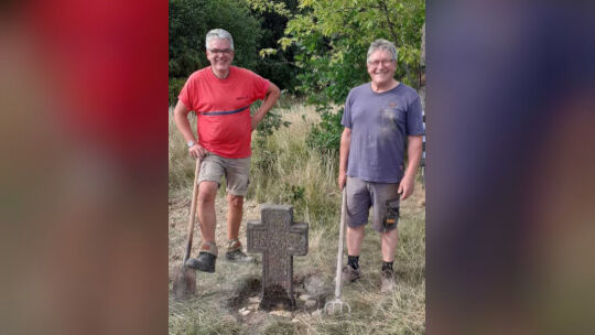 Die Greimersburger Raimund Berenz und Werner Theisen gingen auch der ...