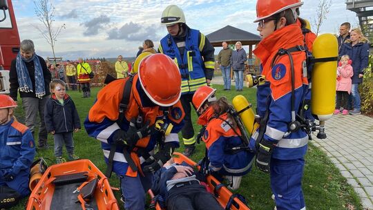 Erste gemeinsame Übung nach der Zusammenlegung der Verbandsgemeinde ...