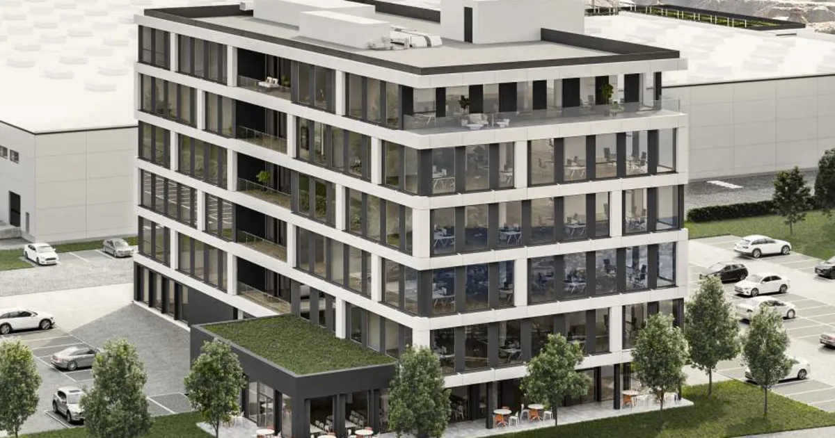 Richtfest im Büro-, Praxis und Gewerbegebäude "Am Guten Mann" gefeiert - Wohlfühlatmosphäre soll ...