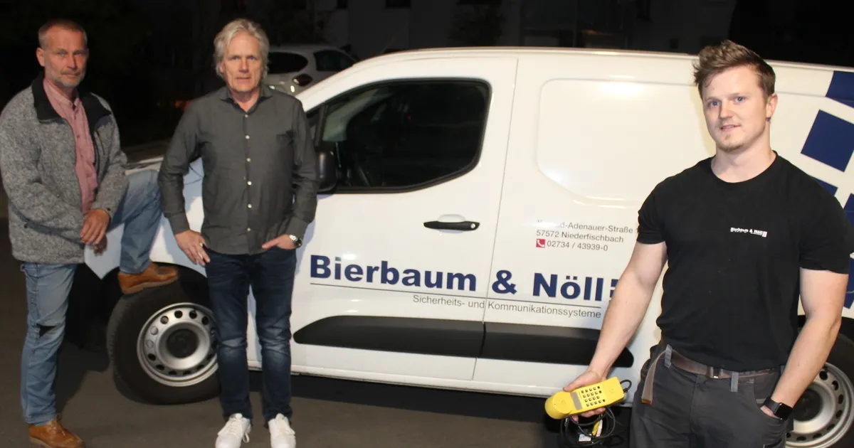 Tom Solbach von der Niederfischbacher Firma Bierbaum & Nöll ist Bester ...