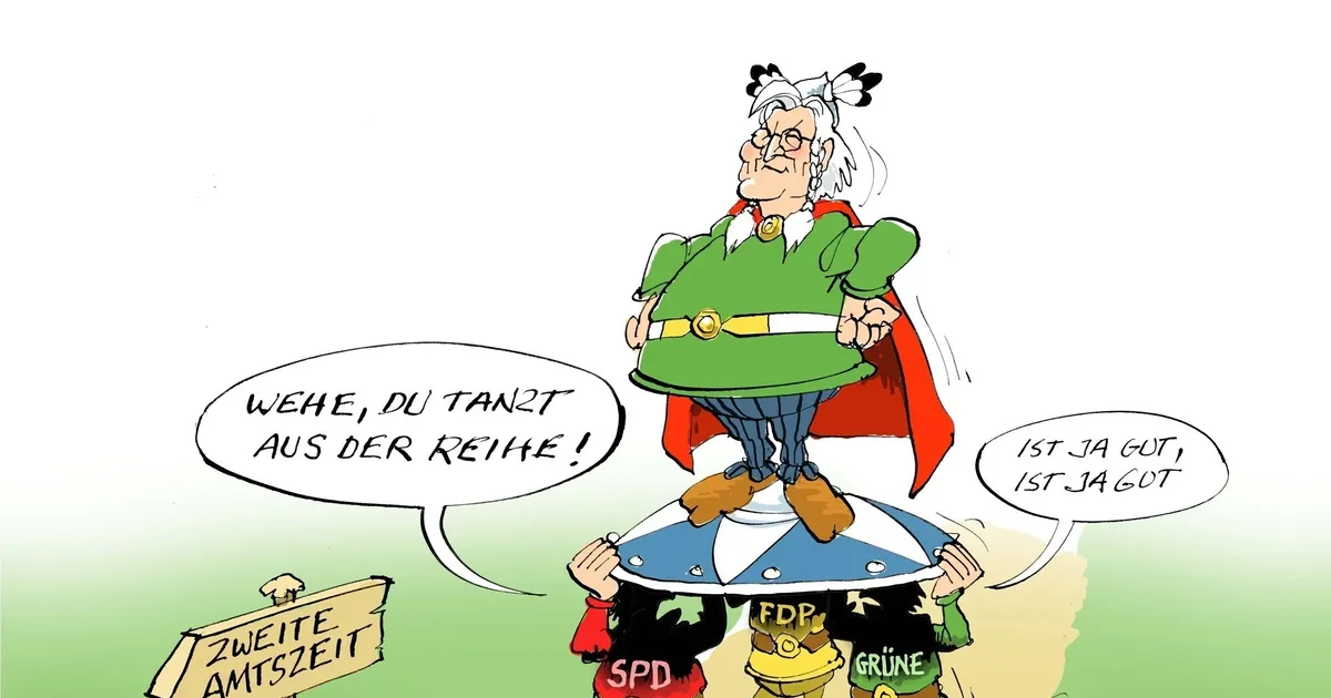 Der Karikaturist Luff alias Rolf Henn hat seinen neuen Jahresband ...