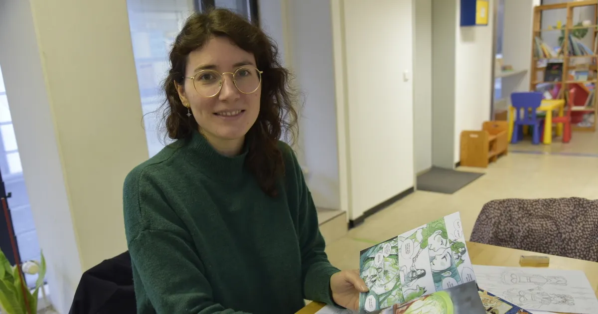 Lisa Rau gibt in Linz Kurse für Jugendliche mit Interesse an Comics und ...