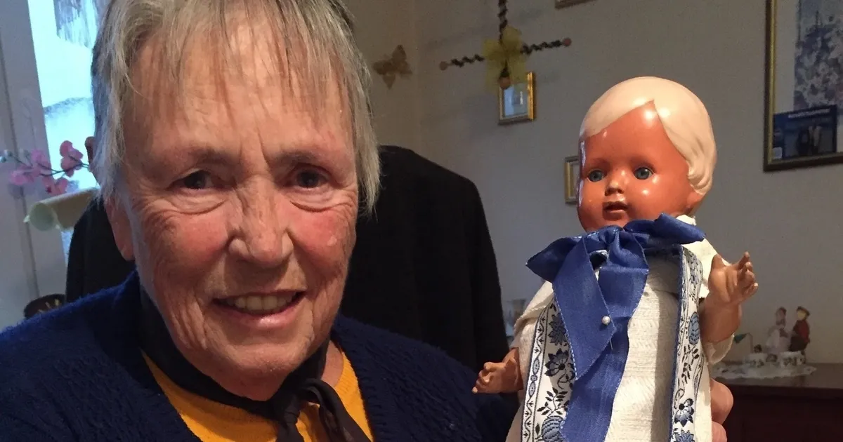 Gertrud Medinger erinnert sich, wie sie mit Mutter, Bruder und vielen Dorfbewohnern im ...