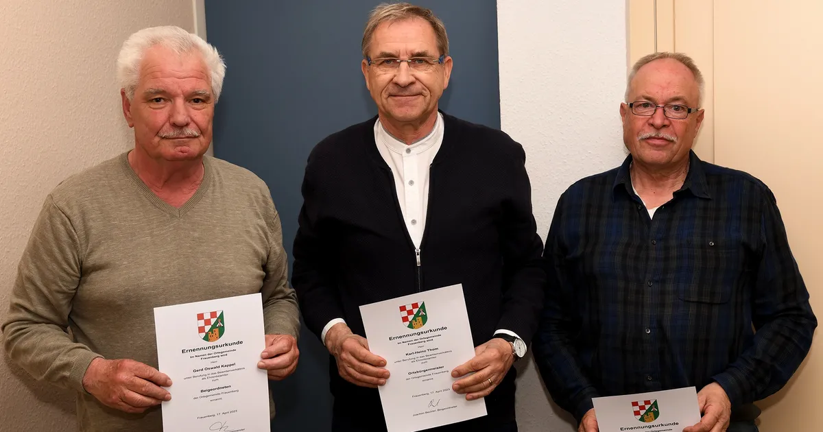 Frauenberger Gemeinderat wählt einstimmig den bisherigen Ersten ...