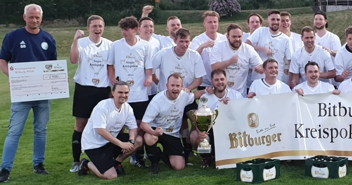 Kreispokal C/D, Westerwald/Sieg: Team von Trainer Christopher Keller ...