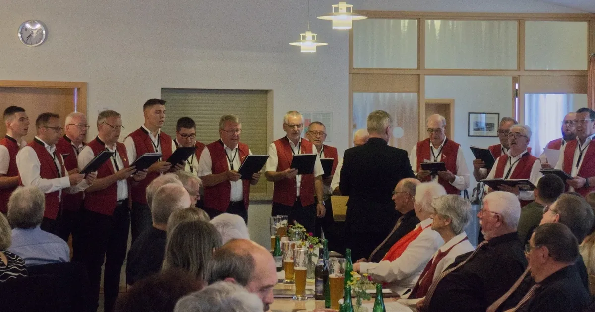 125-Jahr-Feier an zwei Tagen nachgeholt: Männergesang hat in Meckenbach ...
