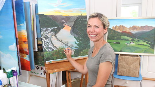 „Ich male, was ich selber lieb habe“ – Lisa Hensgen aus Boppard ...