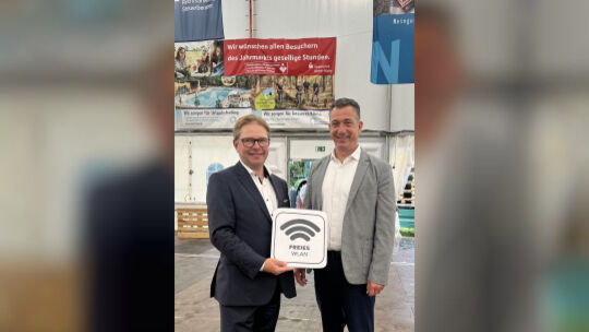 1600 Menschen können im dem Bereich zeitgleich NaheNet-WLAN nutzen ...