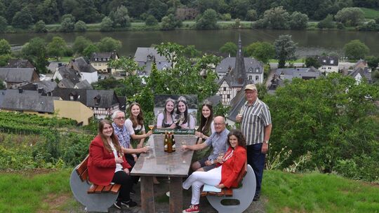 Auf dem Kulturweg Mesenicher Steinreichskäpp wurde ein besonderer ...