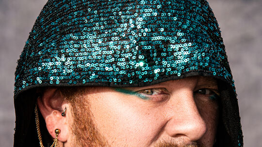 Dominic Pritz nimmt mit seiner Kunstfigur "Käthe Kotelett" seit 2014 ...