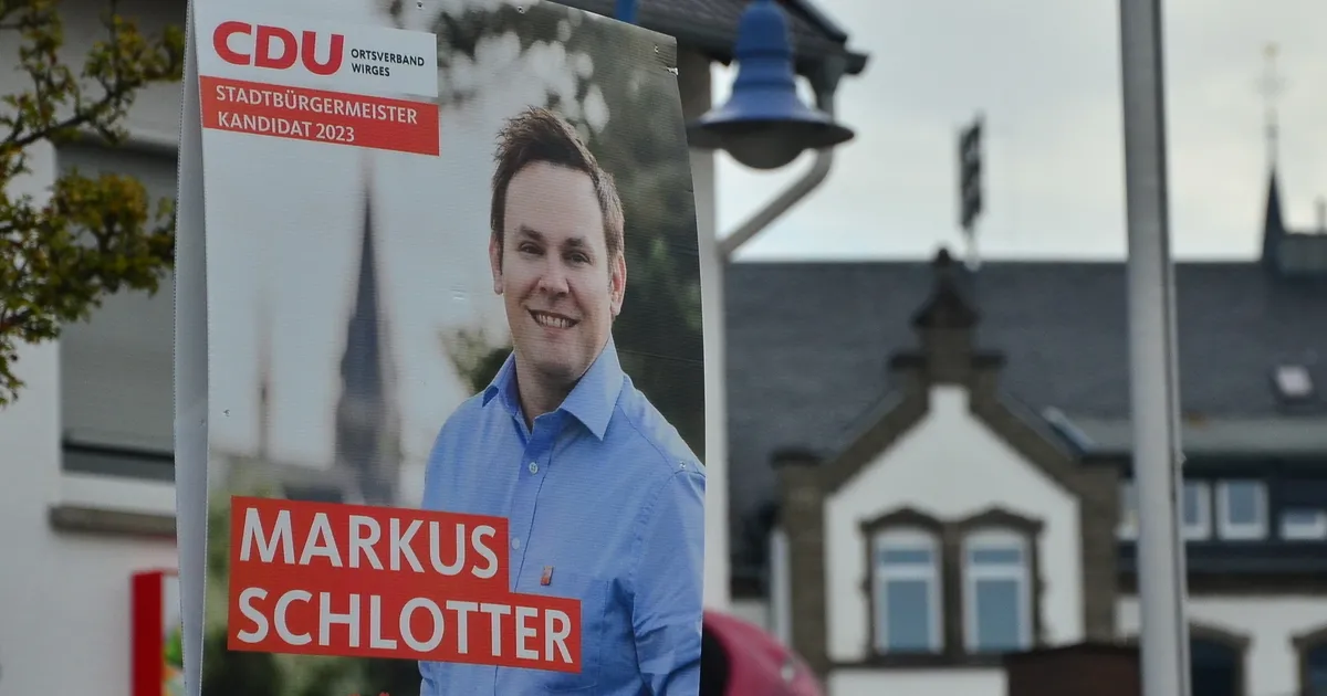 Markus Schlotter gewinnt Wahl deutlich: Wirges hat einen neuen CDU ...
