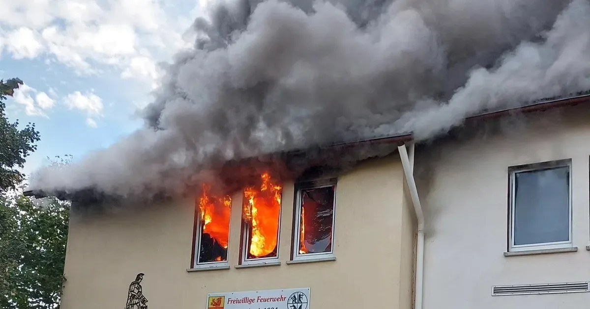 Kripo zum Stand der laufenden Ermittlungen: Feuer in Berndroth: Kripo geht von Brandstiftung aus ...