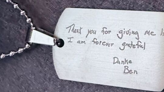 DKMS-Spender Jan Rolfes hat Ben Clark aus Iowa das Leben gerettet - Zum ...