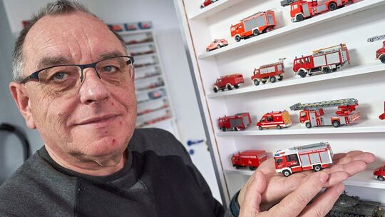 Der Mogendorfer Brandschützer Thomas Huberty hat ganz besondere ...