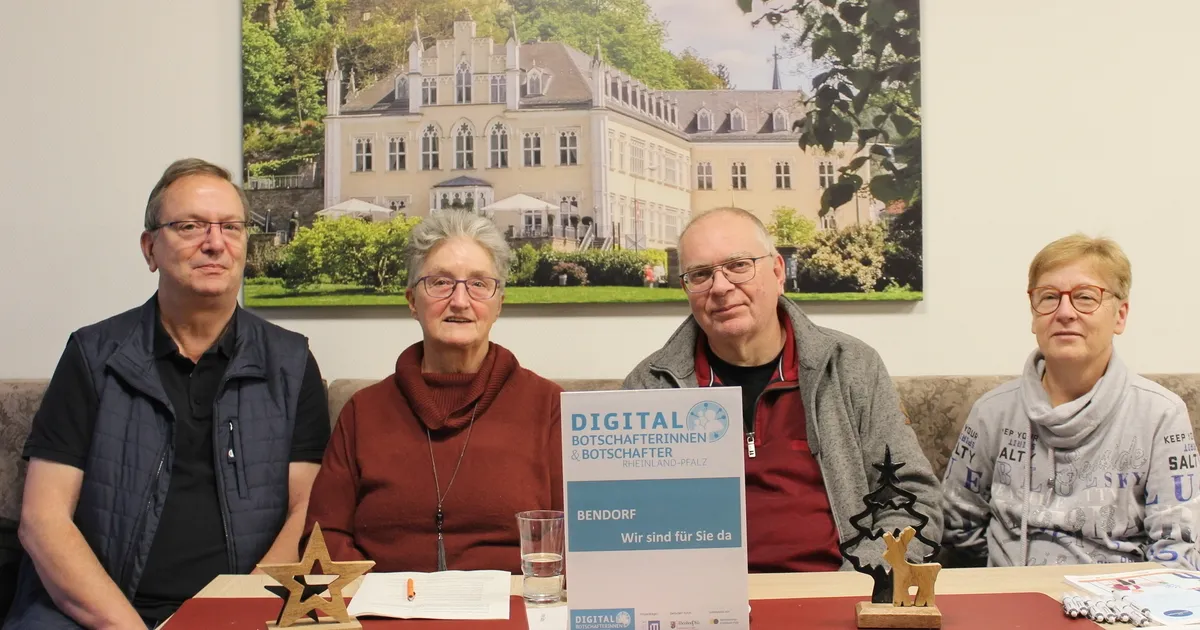 Bendorfer Digitalbotschafter erklären Senioren die digitale Welt: Fit im Umgang mit Internet und ...