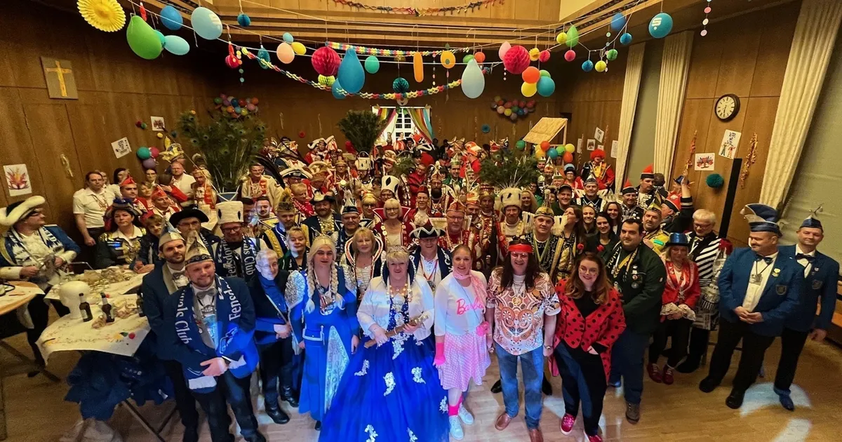 Landrat Peter Enders hatte unter dem Motto "Jeder Jeck ist Enders ...