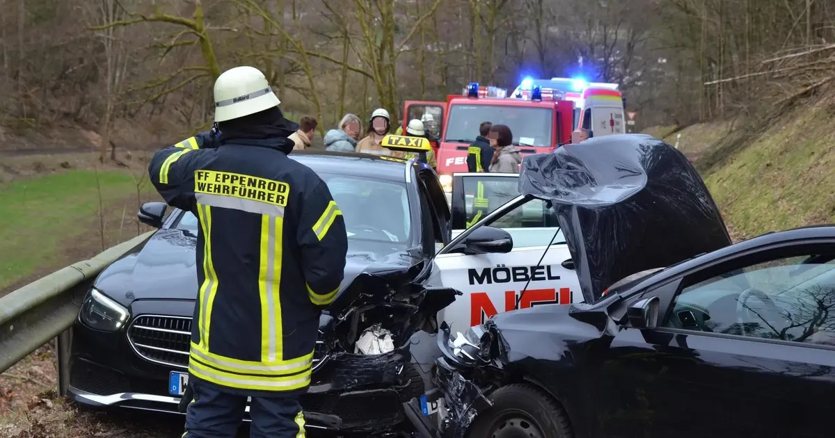Unfall zwischen Isselbach und Ruppenrod: Zwei Verletzte - Rhein-Lahn-Zeitung - Rhein-Zeitung