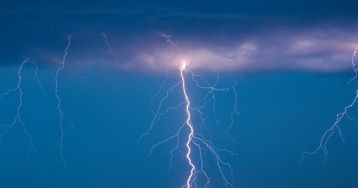 Blitz, Donner – und jede Menge Regen erwartet: Im Norden von Rheinland ...